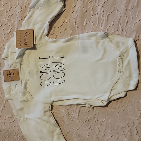 Rae Dunn | One Pieces | Rae Dunn Long Sleeve Onsie Thanksgiving | Poshmark
